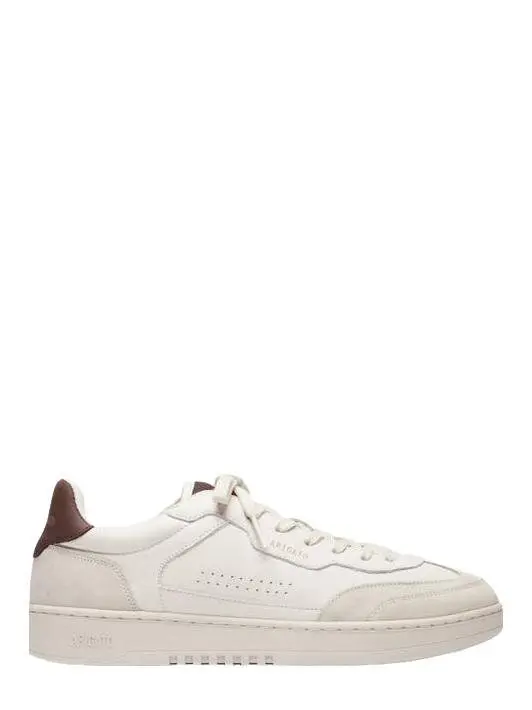 Axel Arigato Dice T-toe Leather Sneakers - Light Beige/brown
