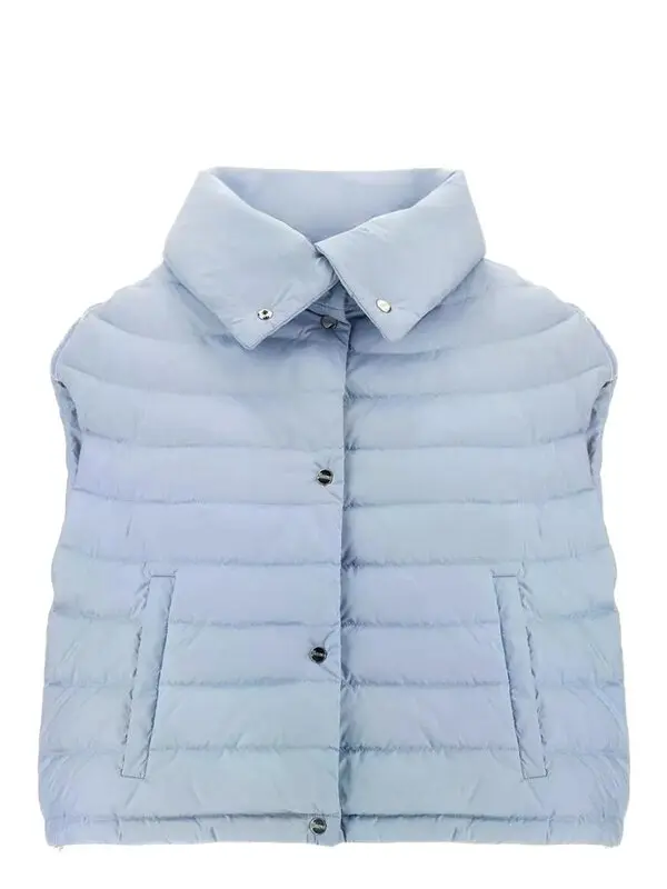 Herno Quilted Padded Gilet - Blue