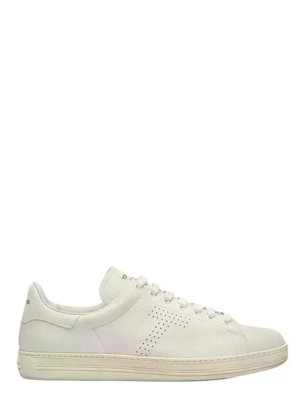 TOM FORD Leather Low-top Sneakers - Neutrals