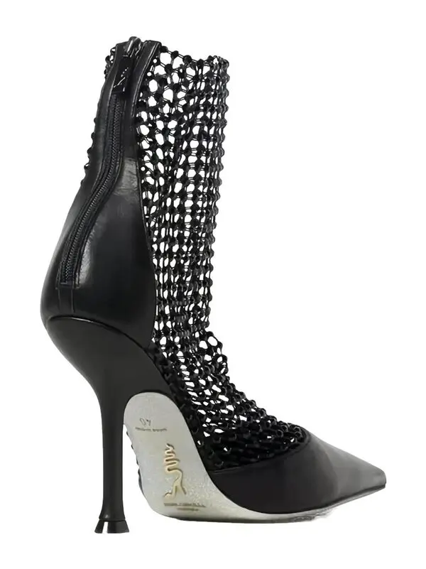 Rene Caovilla Embellished Stiletto Pumps - Black