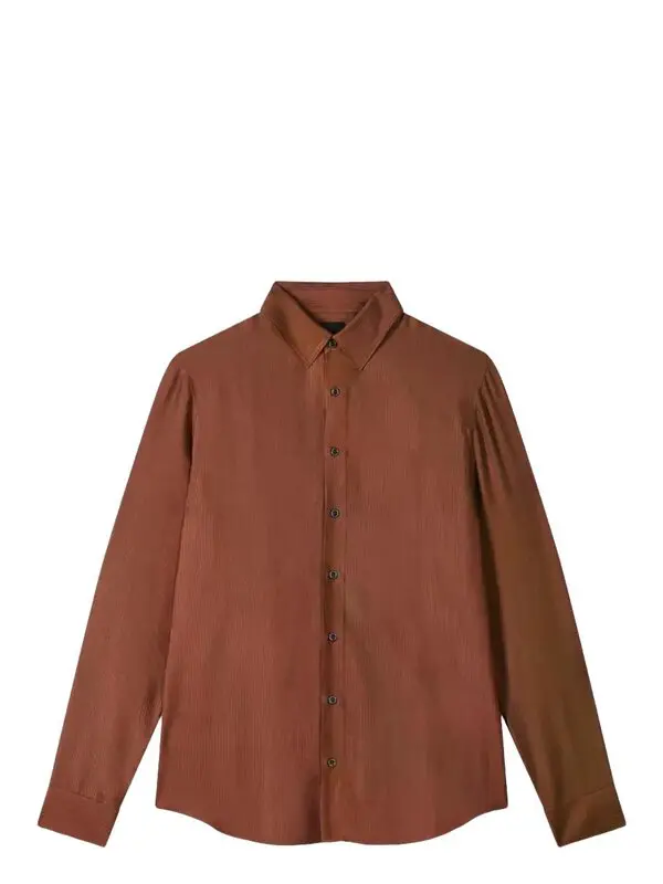 Patrizia Pepe Long-sleeve Shirt - Brown
