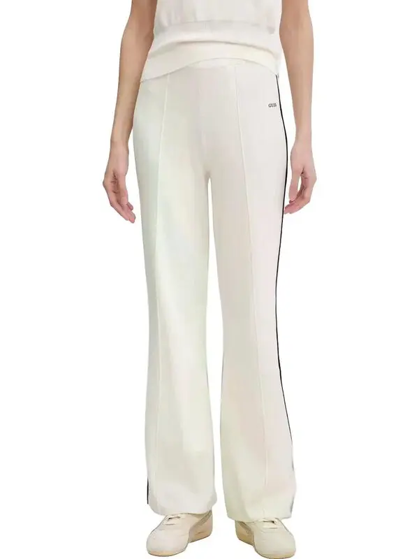 Guess Logo Print Track Pants - Neutrals
