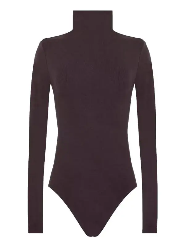 Wolford Seamless High-neck Bodysuit - Brown