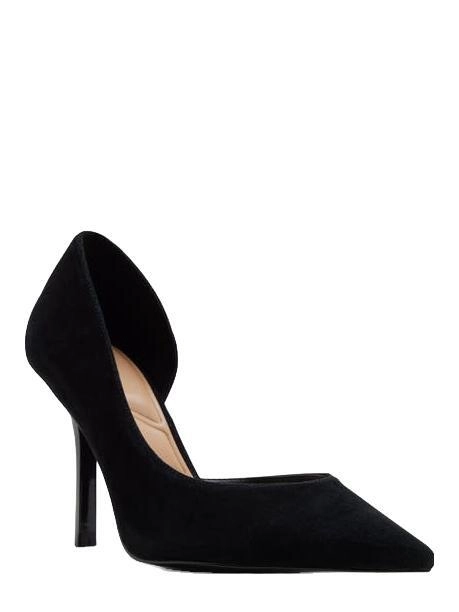 Aldo Kaysie Suede Pointed Toe Stiletto Pumps - Black