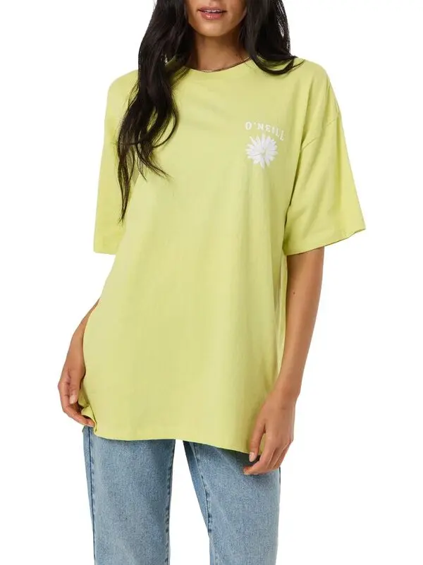 O'Neill Heritage Daisy Graphic T-shirt - Celery