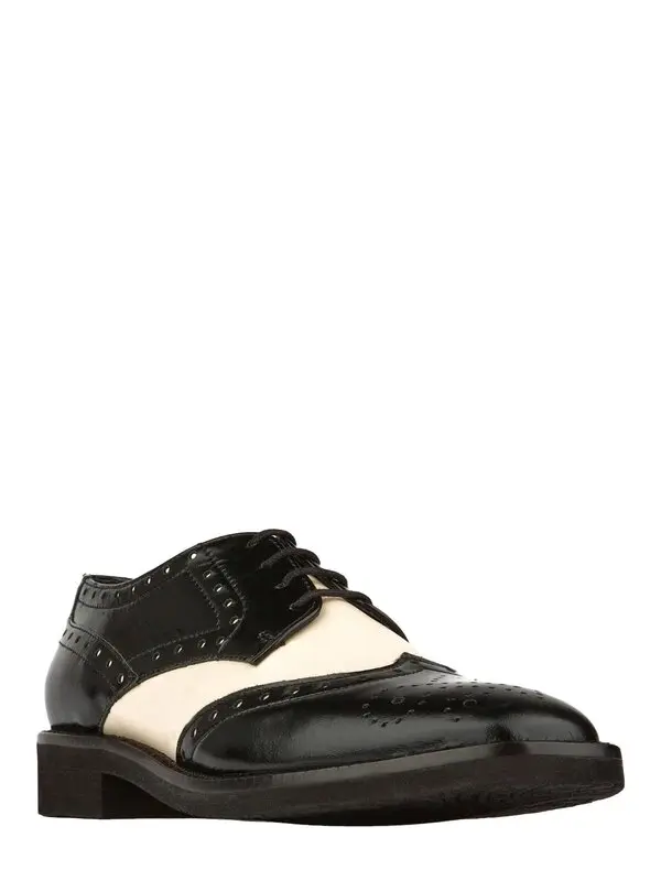 EMBASSY LONDON Eton Wingtip Derby - Black