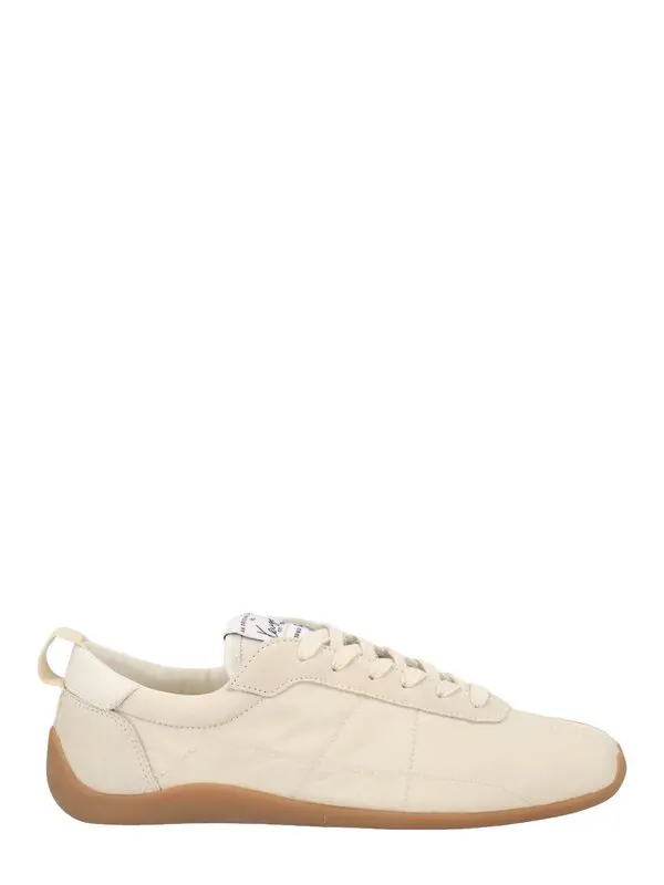 Kenzo Striker Low-top Trainers In Leather And Nylon - Beige