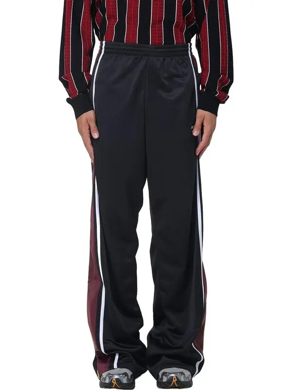 Martine Rose Wide Leg Track Pants - Black