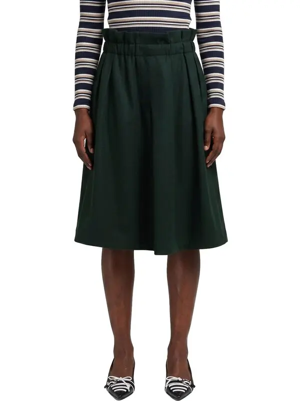 Marni A-line Midi Skirt - Green