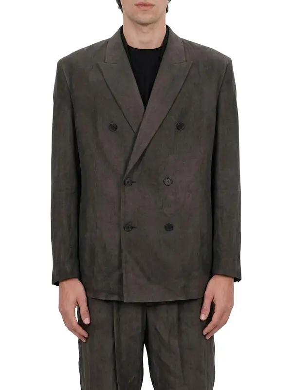 DIESEL® Double-breasted Blazer - Grey