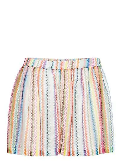 Missoni Zig-zag Mesh Shorts - Multi