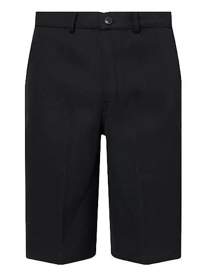 Rick Owens Straight-leg Wool Shorts - Black