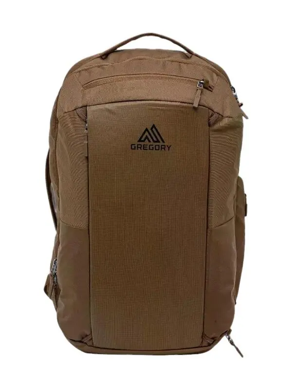 GREGORY Zip Backpack - Brown