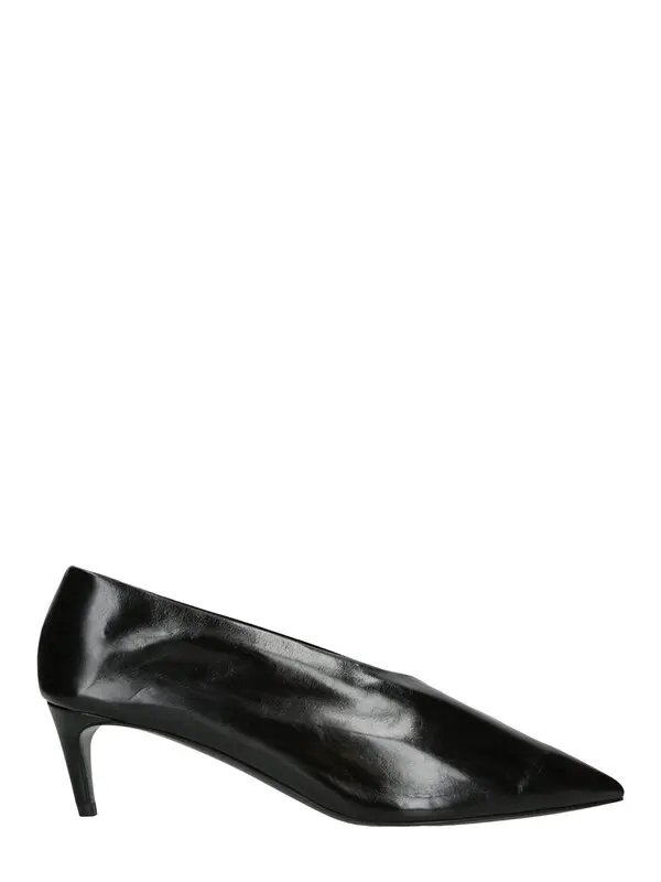 Khaite Miriam Leather Pumps - Black