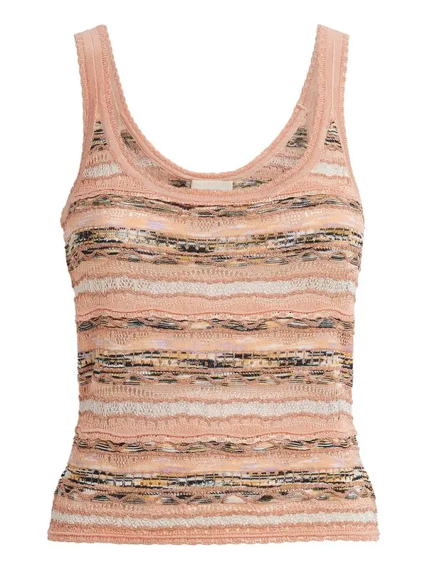 Ulla Johnson Clotilde Knitted Tank Top - Beige