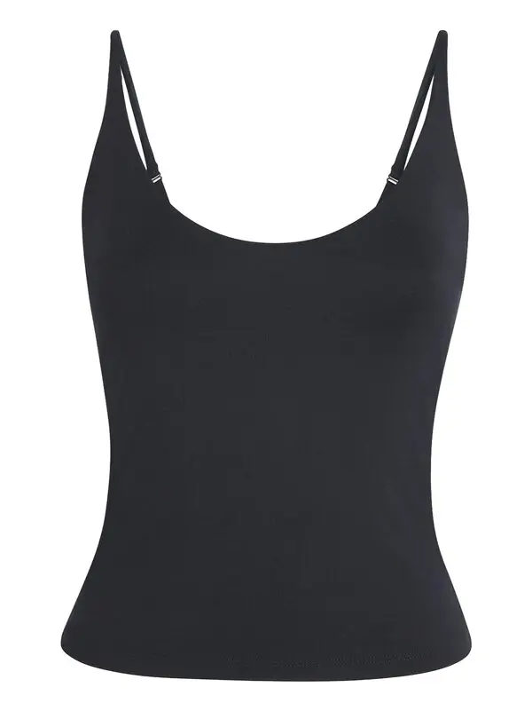 SKIMS Smooth Layers Cami Top Seamless Stretch Modal - Black