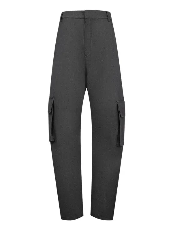 Balenciaga Relaxed Cargo Pants - Grey