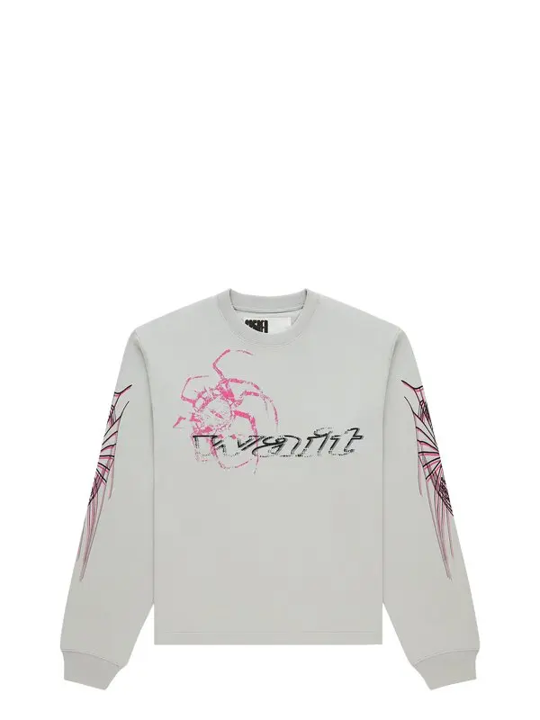 SP5DER Wait Long-sleeve 'sport - Grey