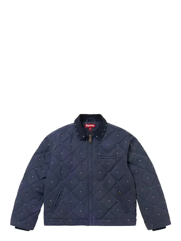 Supreme Quilted Work Jacket - Blue