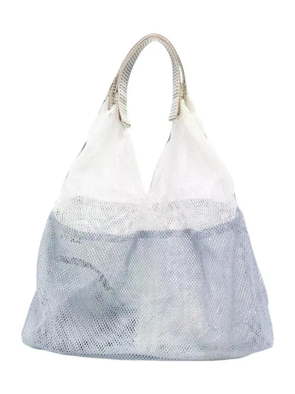 ÉPICE Udaipur Mesh Shoulder Bag - Blue