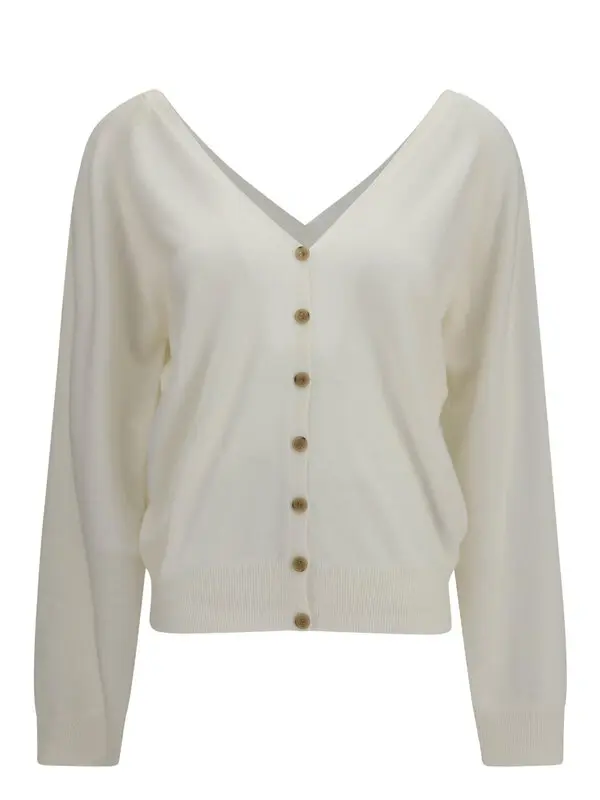 LISA YANG Jiani Cashmere Cardigan - Cream