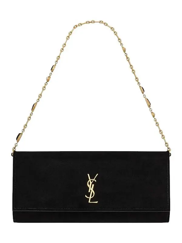 Saint Laurent Kate Clutch - Black