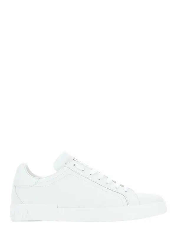 Dolce & Gabbana Calf Leather Lace-up Sneakers - Multicolor