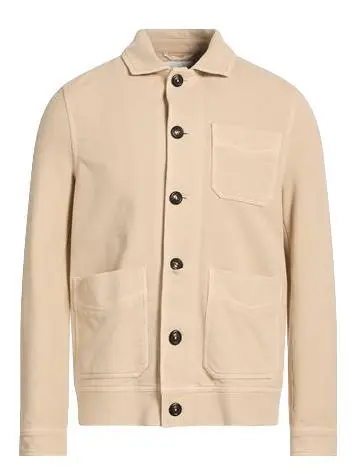 CIRCOLO 1901 Cotton Elastane Overshirt Jacket - Beige