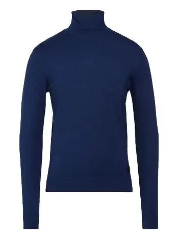 RICHMOND X Turtleneck Viscose Nylon Sweater - Blue