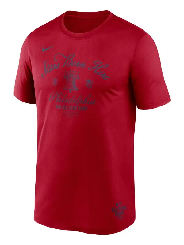 Nike 2026 All-star Game Script Lockup Legend Dri-fit Mlb T-shirt - Red