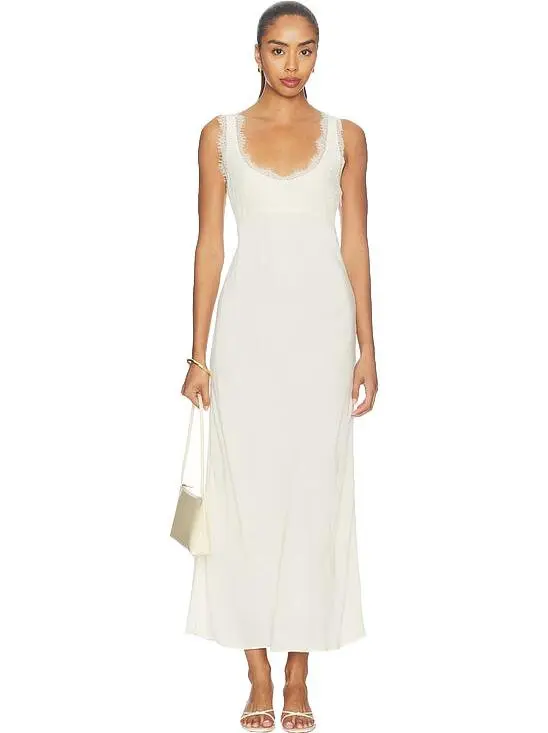 EAVES Naya Midi Dress - Ivory