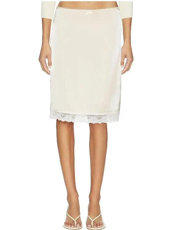 TIGER MIST Leisel Skirt - Cream