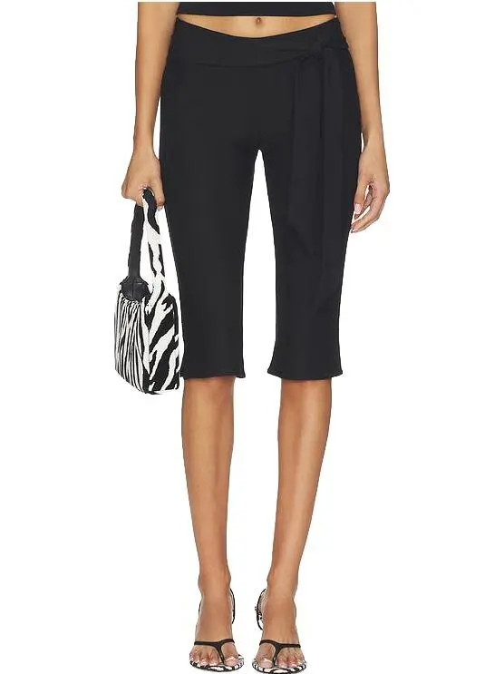 TIGER MIST Pilar Capri Trousers - Black