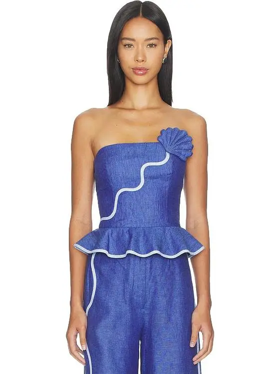 Azulu Vaiana Top - Blue