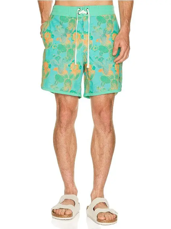 SENDERO PROVISIONS CO. Point Bar Boardshort - Multi