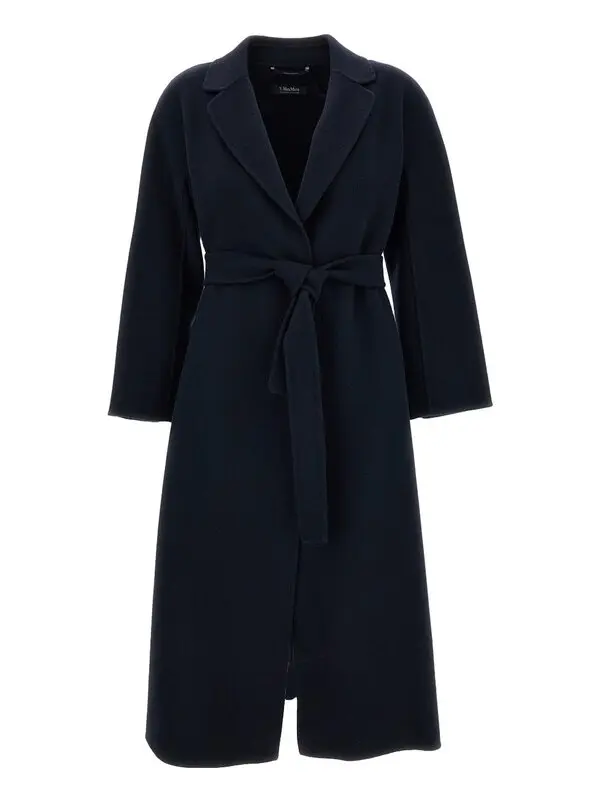 Max Mara Esturia Wool Coat - Blu