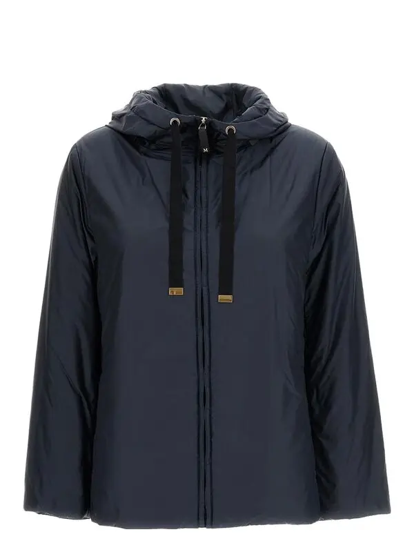 Max Mara Hooded Jacket - Blu
