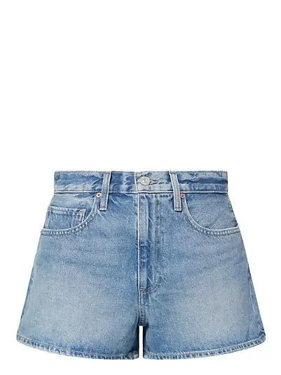 Paige High-rise Denim Shorts - Mariners
