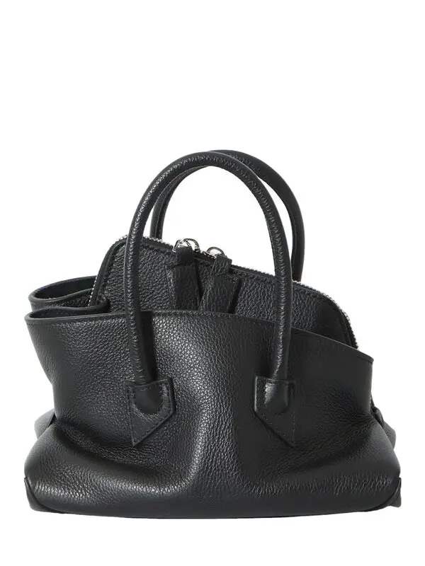 Attico La Passeggiata Mini Shoulder Bag - Black