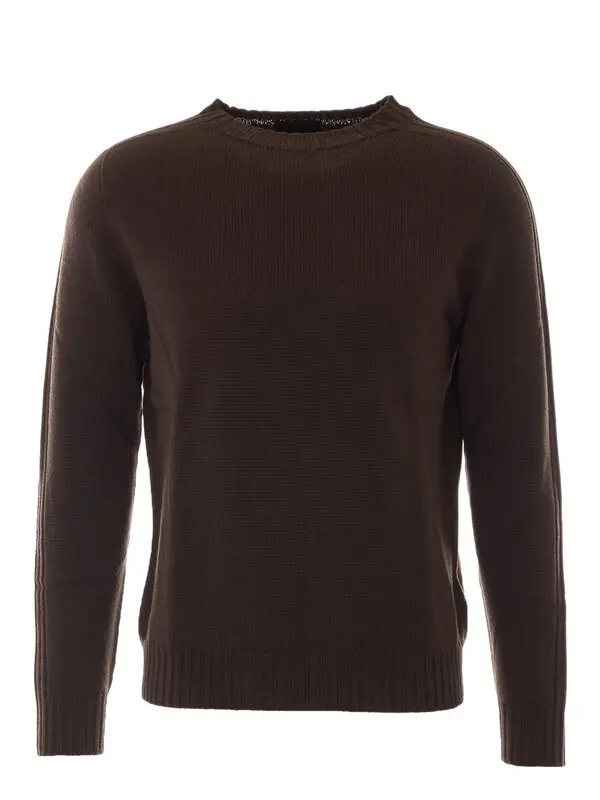 DONDUP Long Sleeve Knit Top - Black