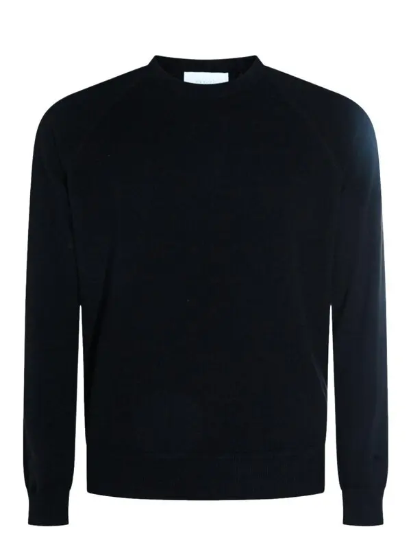 Malo Crewneck Long-sleeved Jumper - Black