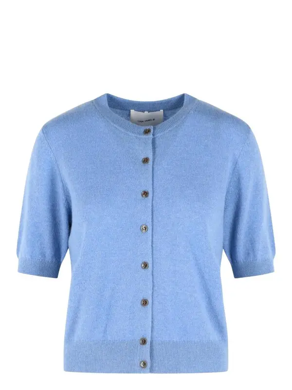 LISA YANG Button Cardigan - Blue