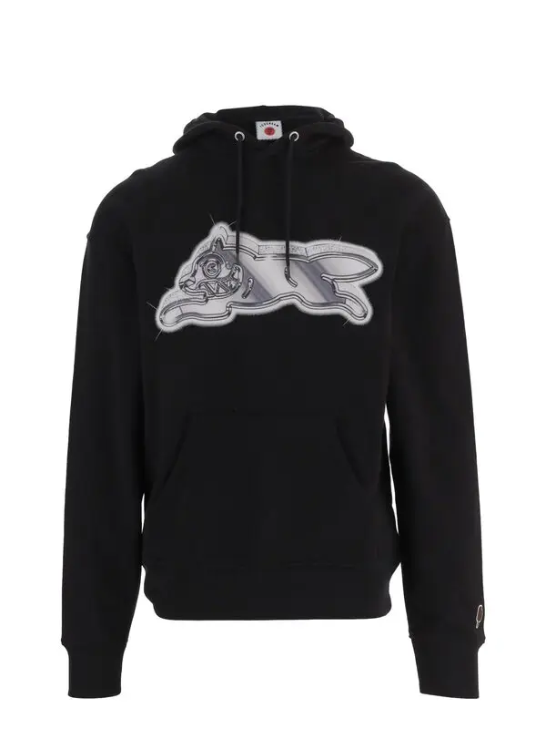 ICECREAM Graphic Logo Hoodie - Black