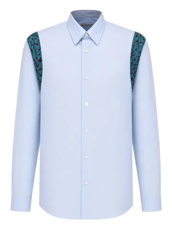 Dries Van Noten Long Sleeve Shirt - Blue