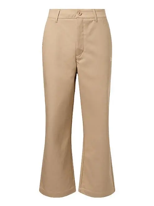 New Era Athletics Mlb Logo-embroidered Cotton Chinos - Beige