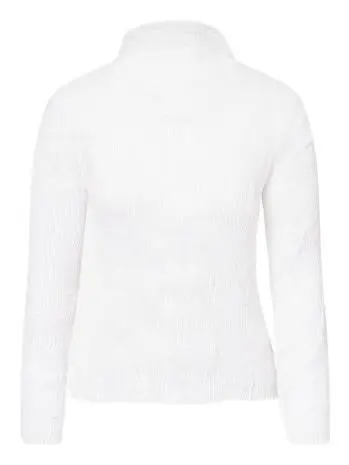 Issey Miyake Chiffon Twist Top - White