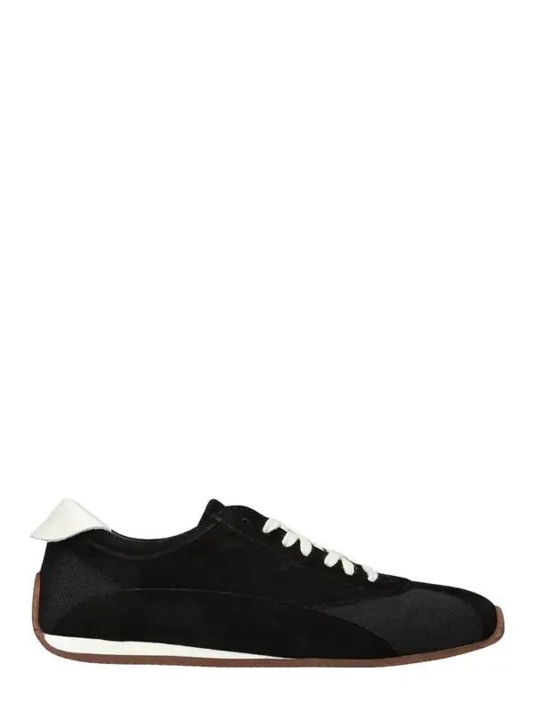 NEOUS Suede And Mesh Trainers - Black/comb