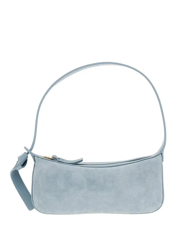 Bottega Veneta Nodo Shoulder Bag In Suede And Nappa Leather - Multicolor