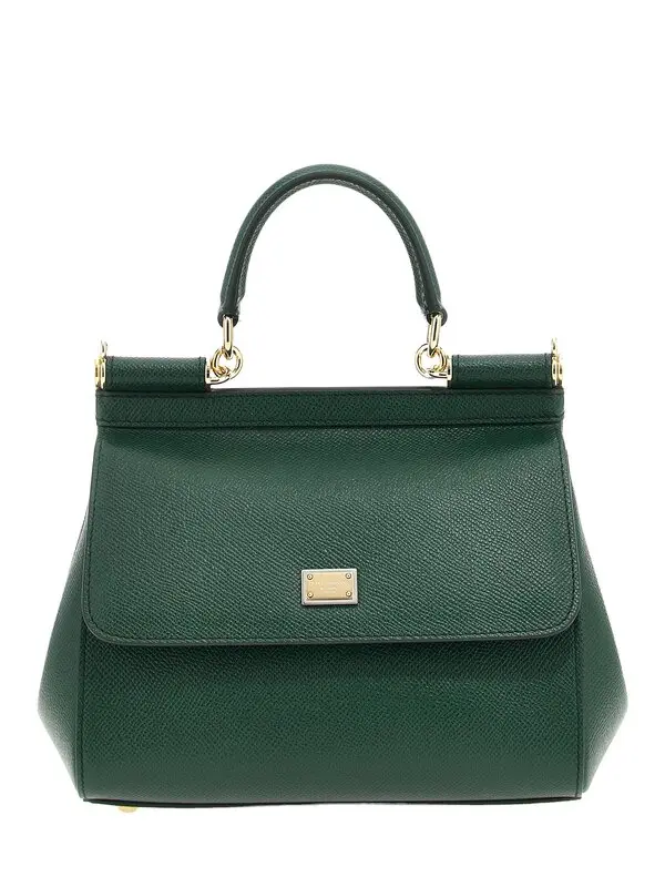 Dolce & Gabbana Sicily Medium Handbag - Green
