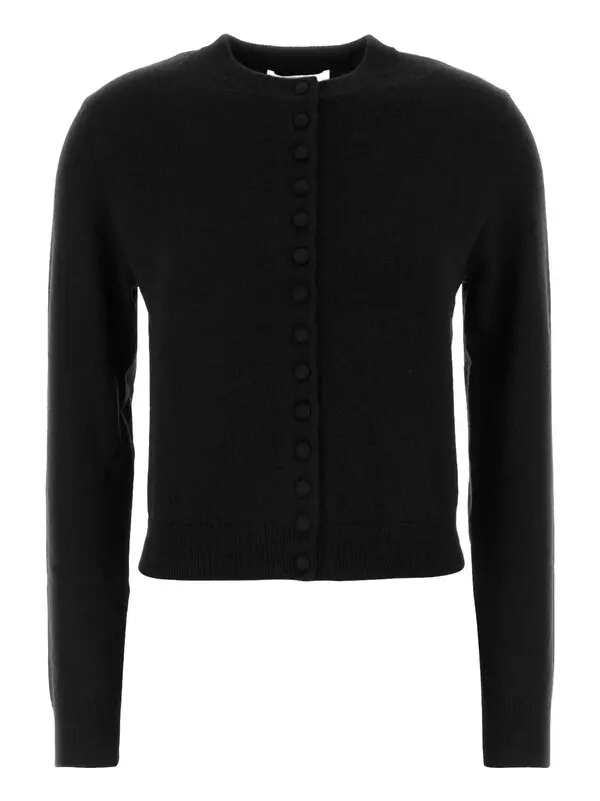 LISA YANG Cashmere Wilona Cardigan - Black